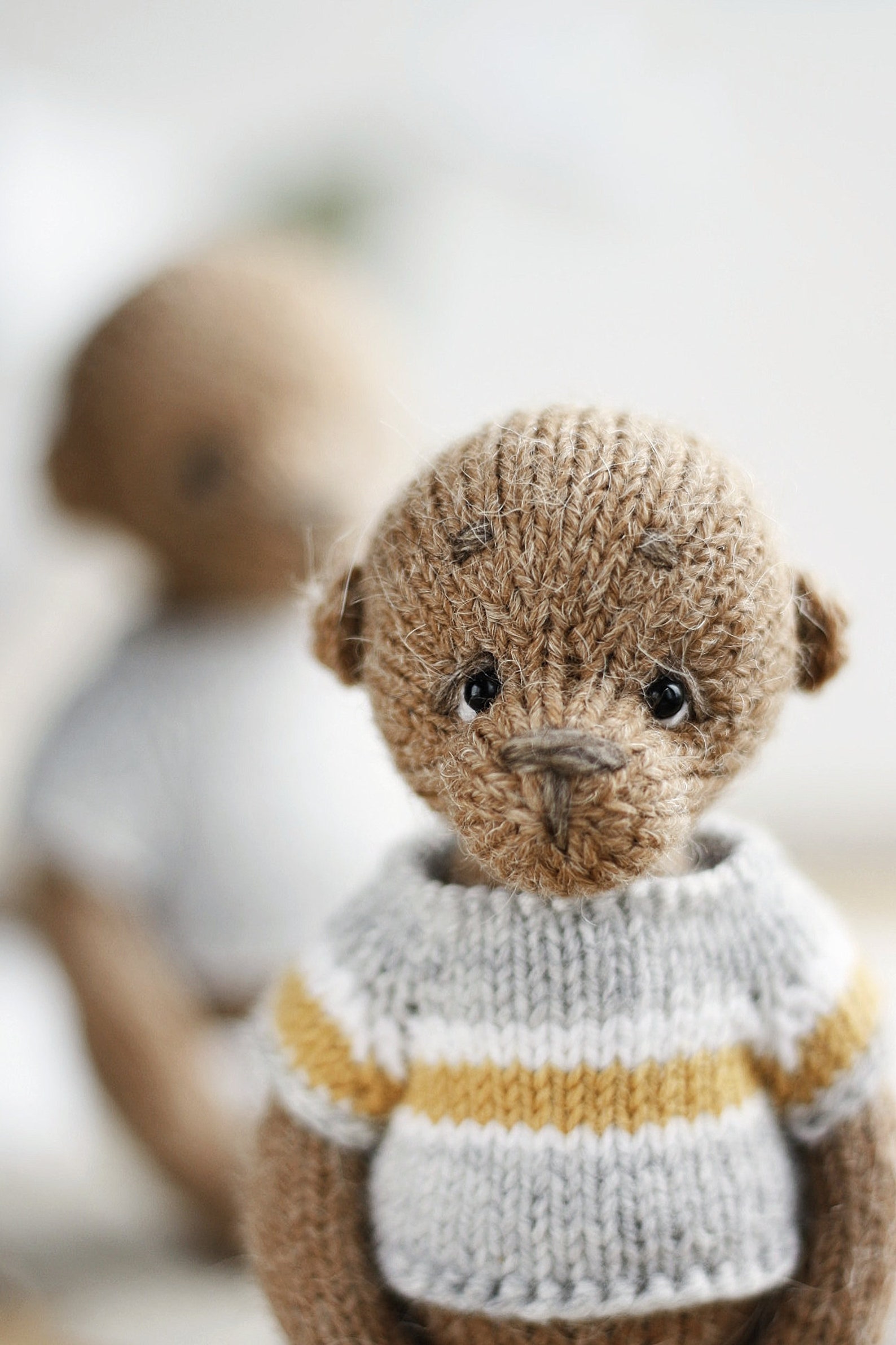 Knitting Bear Pattern. Amigurumi Tutorial. DIY Toys - Etsy