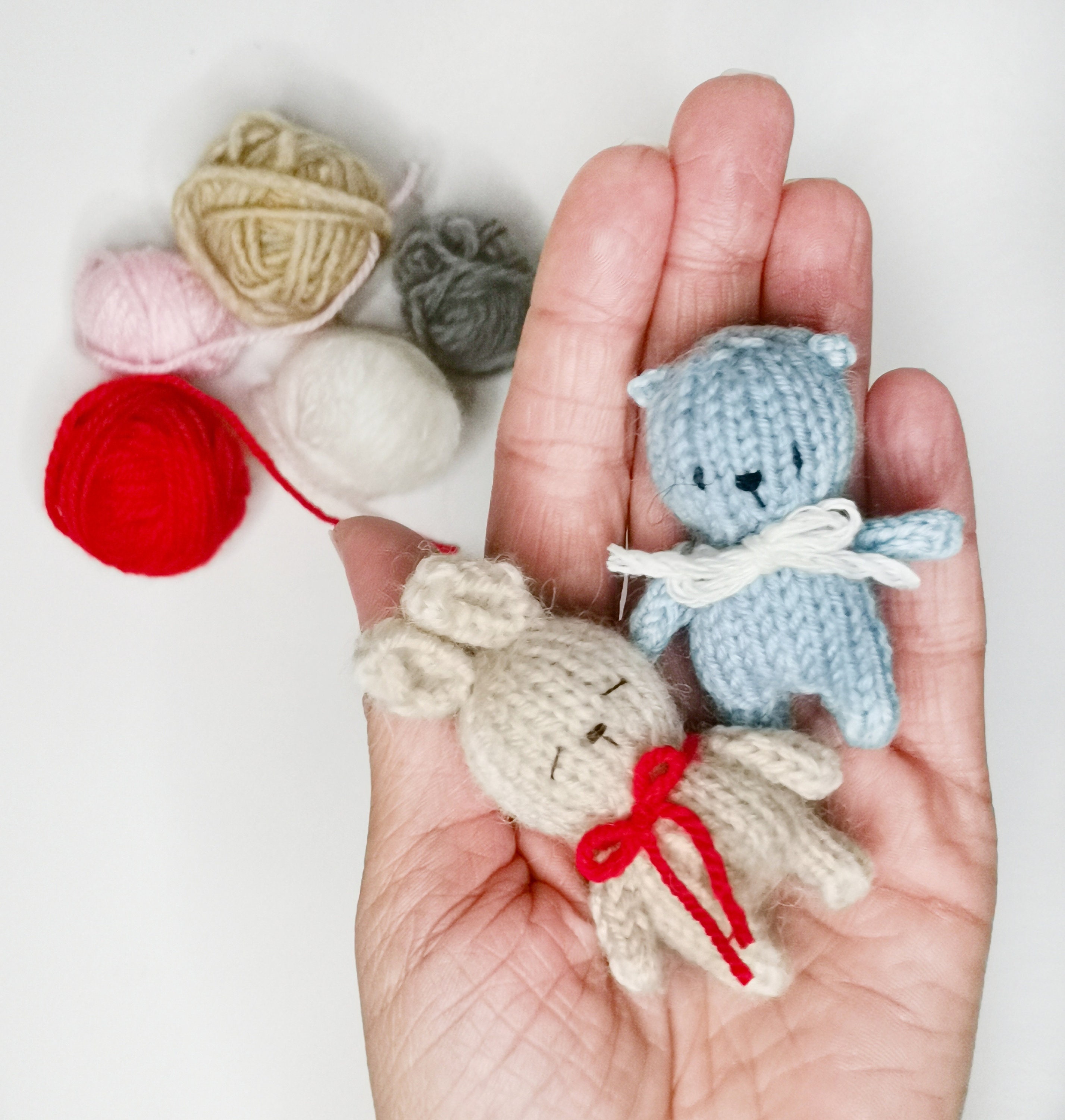 Mini Animal Knitting Pattern. English and Russian PDF. - Etsy UK