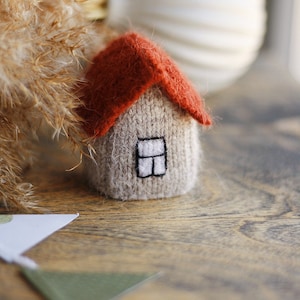 Small Knitted House. Knitting Home Decor Pattern. - Etsy