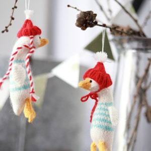 Detailed Pattern in English. How to Knit a Cute Goose. Knitting Pattern ...