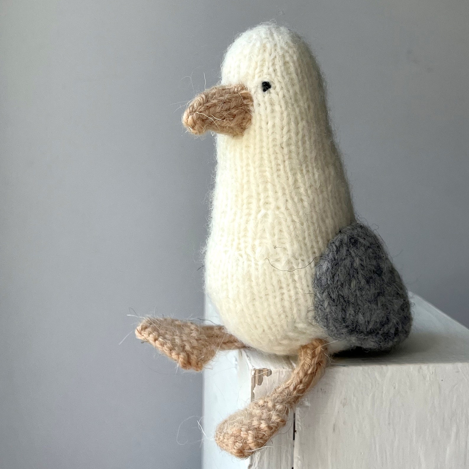 Seagull Knitting Pattern. English and Russian. - Etsy