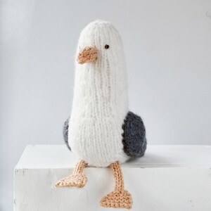 Seagull Knitting Pattern. English and Russian. - Etsy