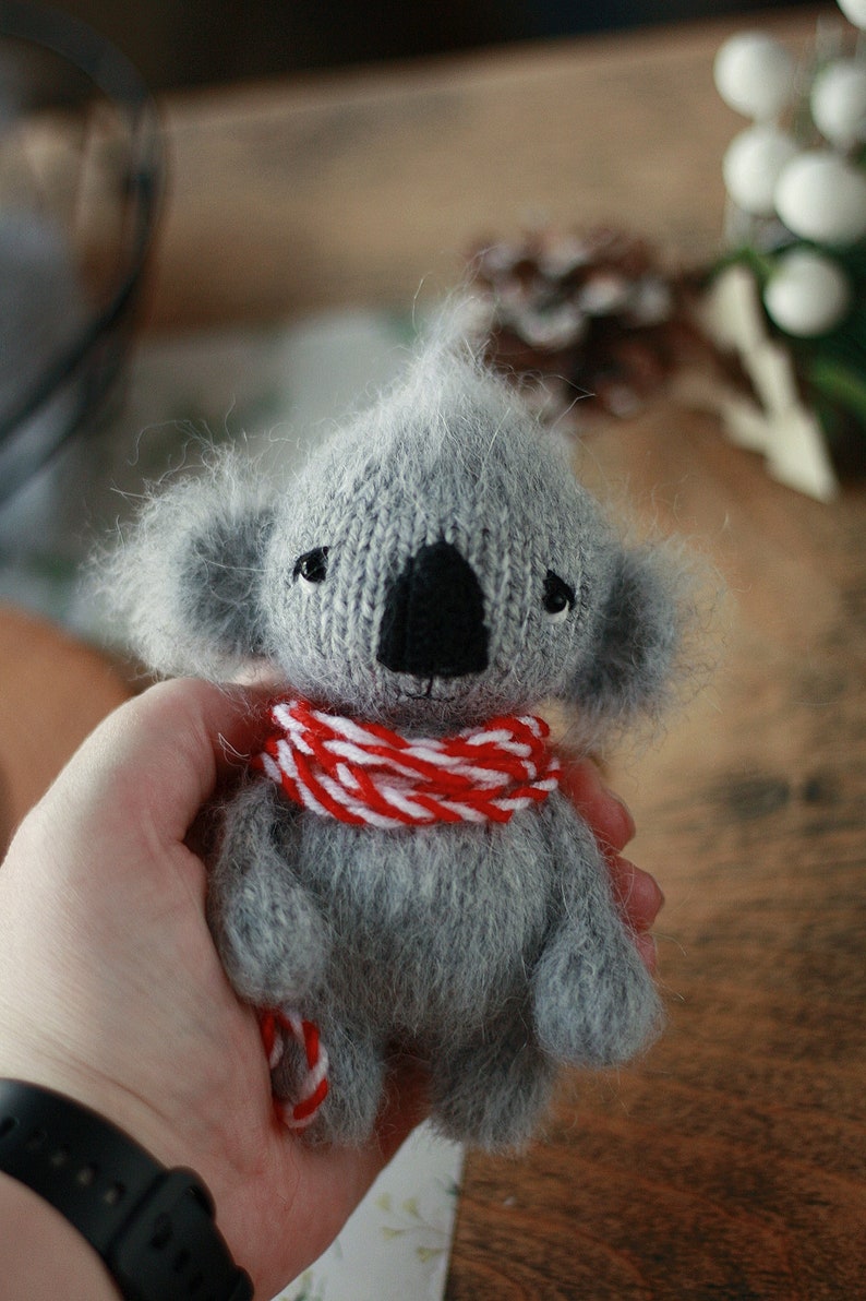 Knitting Koala Pattern. Amigurumi Bear. Knitted Toy Tutorial. - Etsy
