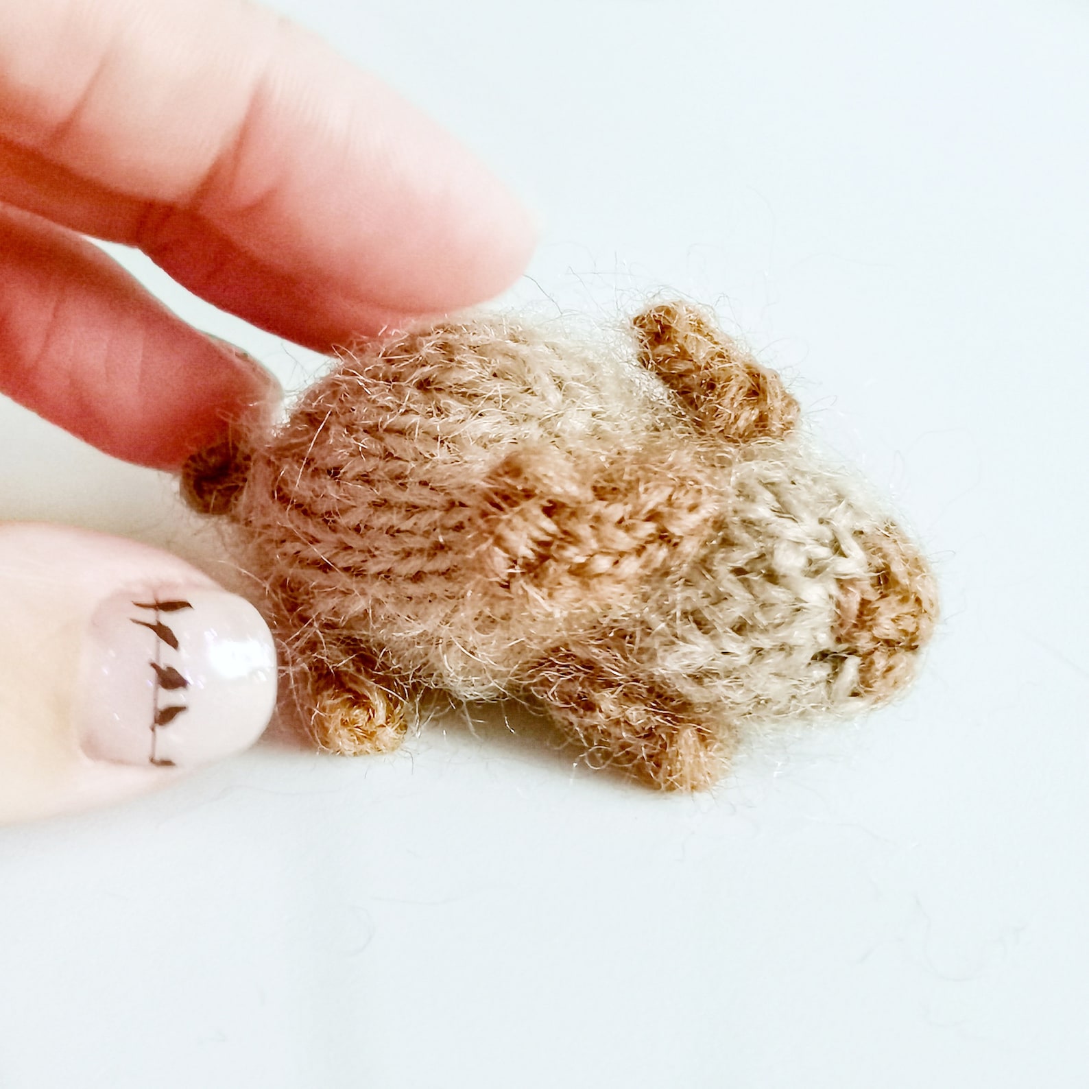 Mini Tiny Rabbit Knitting Pattern. Only English PDF. - Etsy