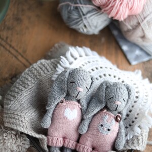 Knitted Bunny Pattern. Amigurumi Tutorial. Knitting Toys - Etsy