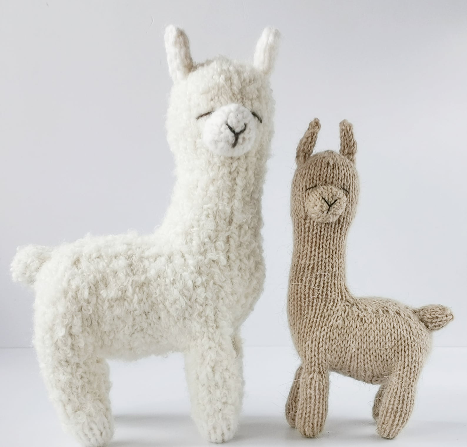 Cute and Soft Alpaca Knitting Pattern. English and Russian - Etsy