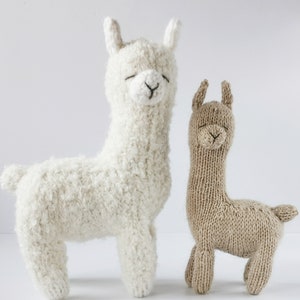 Cute and Soft Alpaca Knitting Pattern. English and Russian PDF. - Etsy
