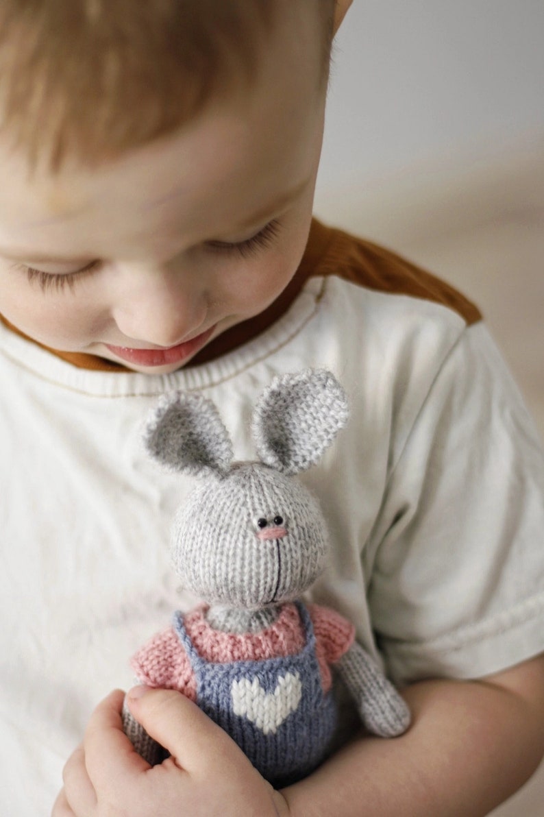 Knitting Bunny Pattern. DIY Bunny Toy. Amigurumi Tutorial. - Etsy