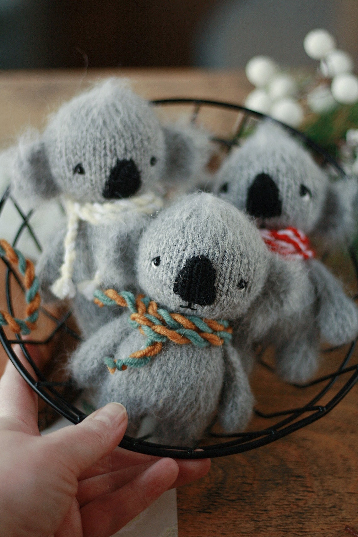 Knitting Koala Pattern. Amigurumi Bear. Knitted Toy Tutorial. - Etsy