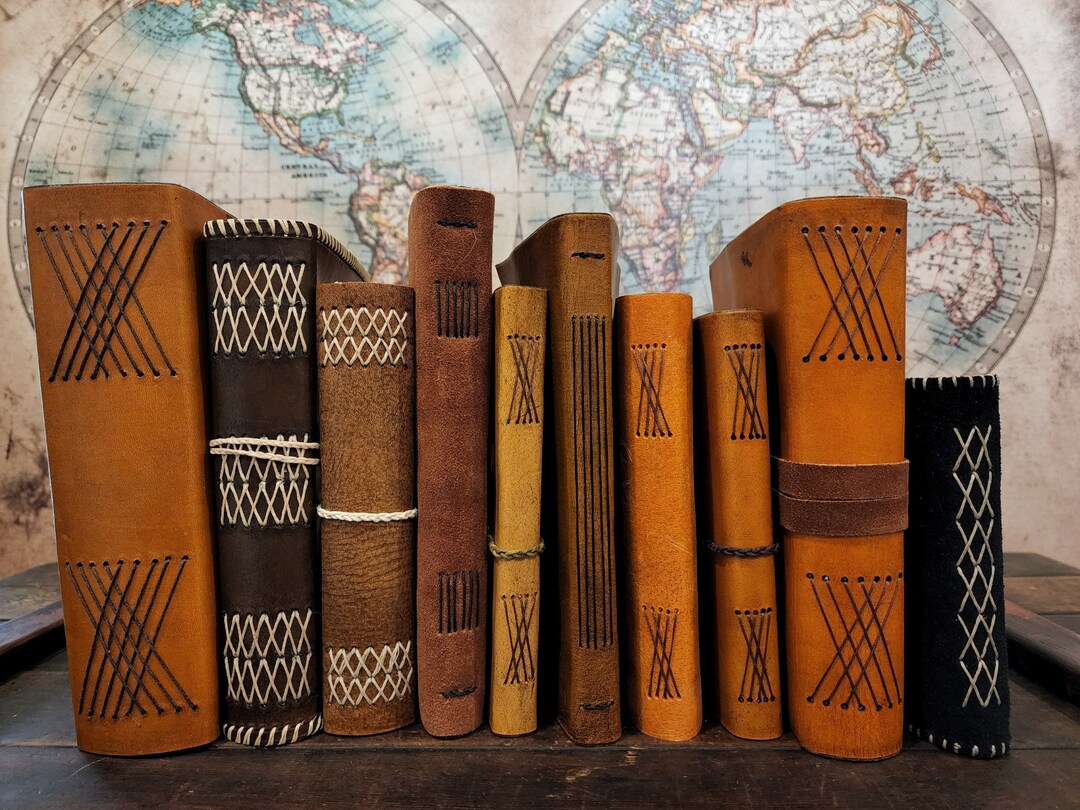 Handmade Genuine Leather Journal - Timeless Keepsake for Writing ...