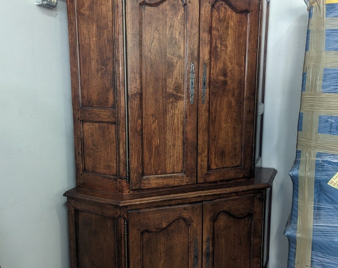 French Country Corner Cabinet - Etsy