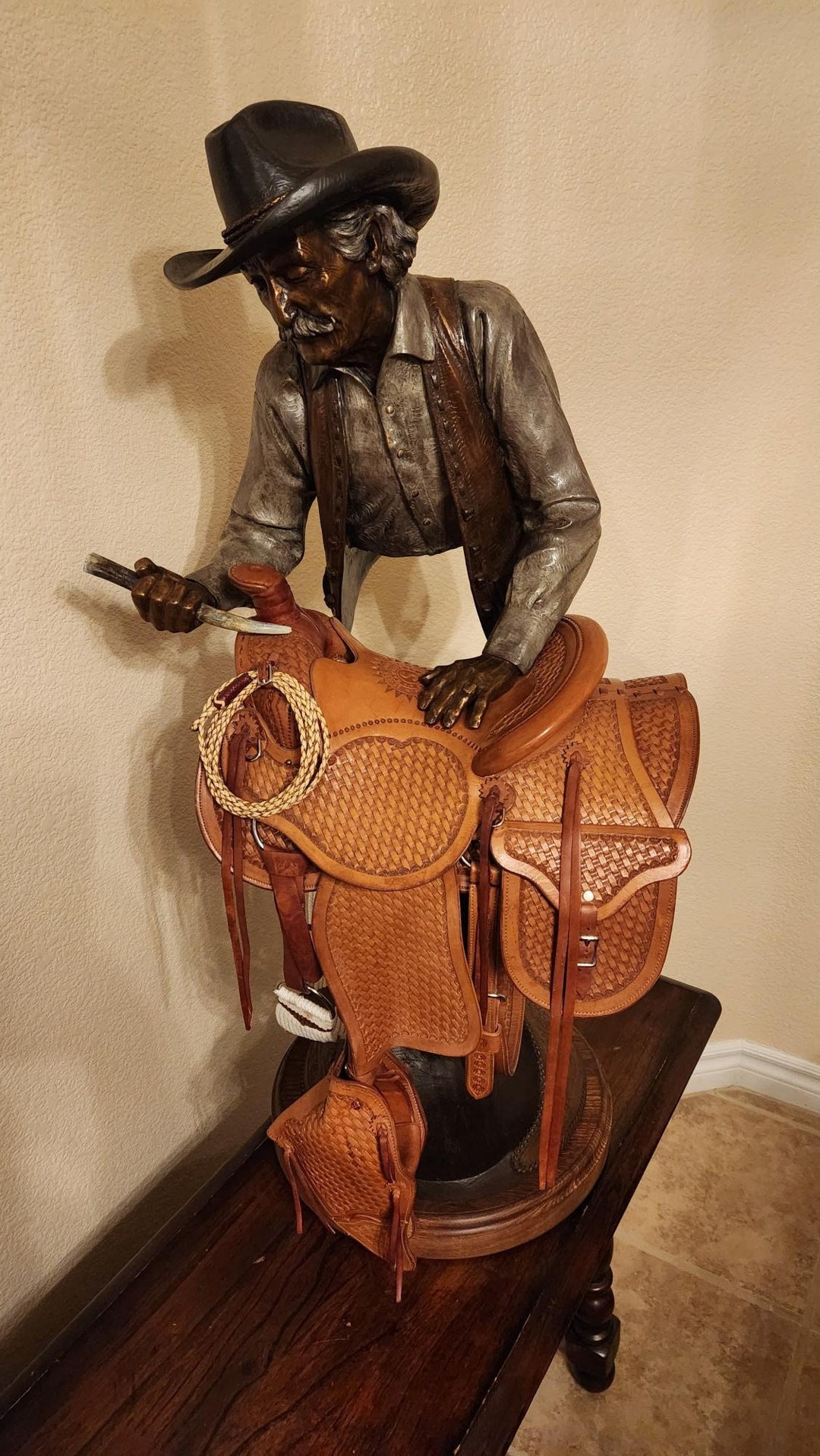 Finishing Touches by C. Ross Morgan Bronze Sculpture of Duff Severe ...