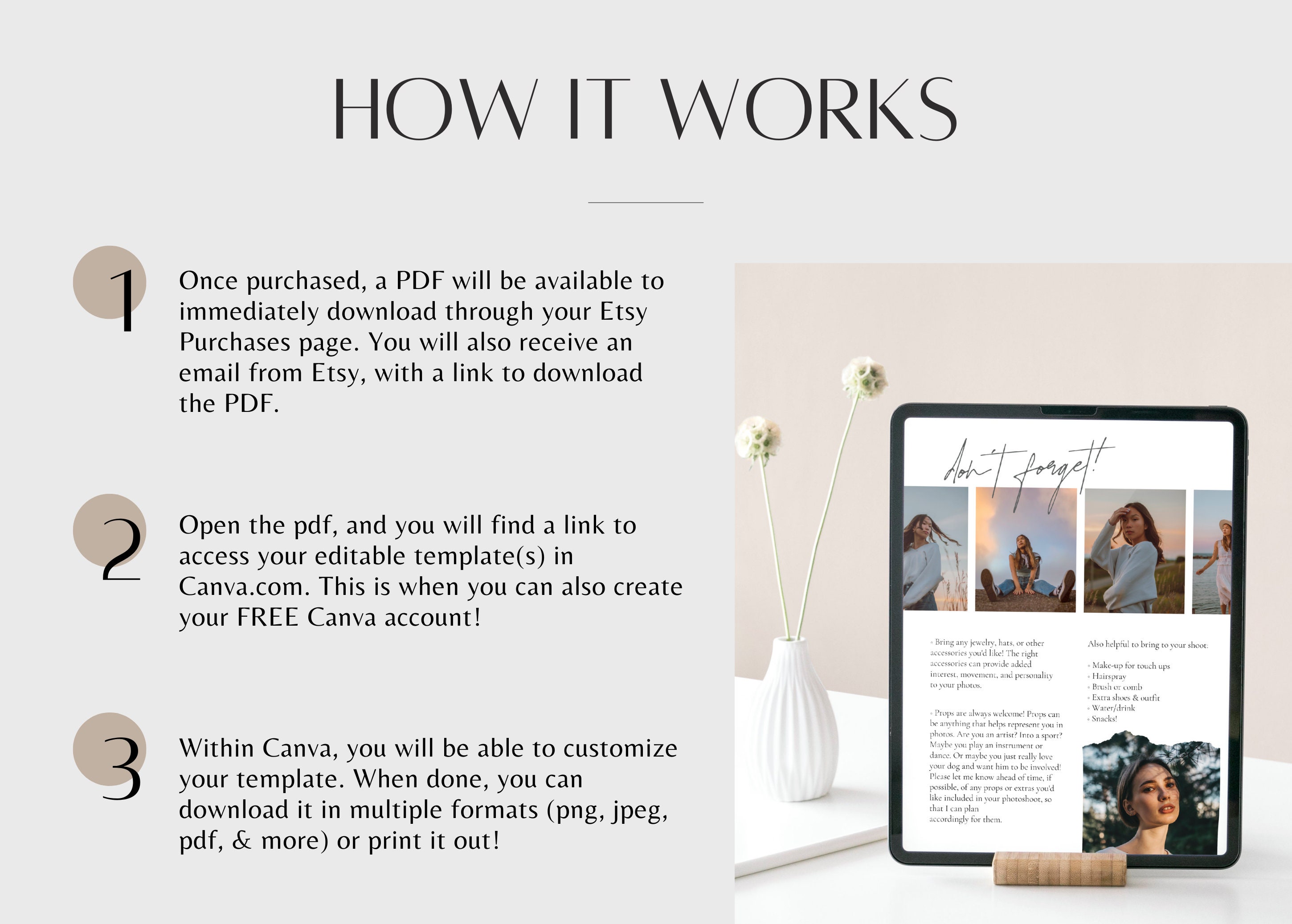 Maeve - CANVA Senior Session Magazine - Pre-written Senior Guide ...