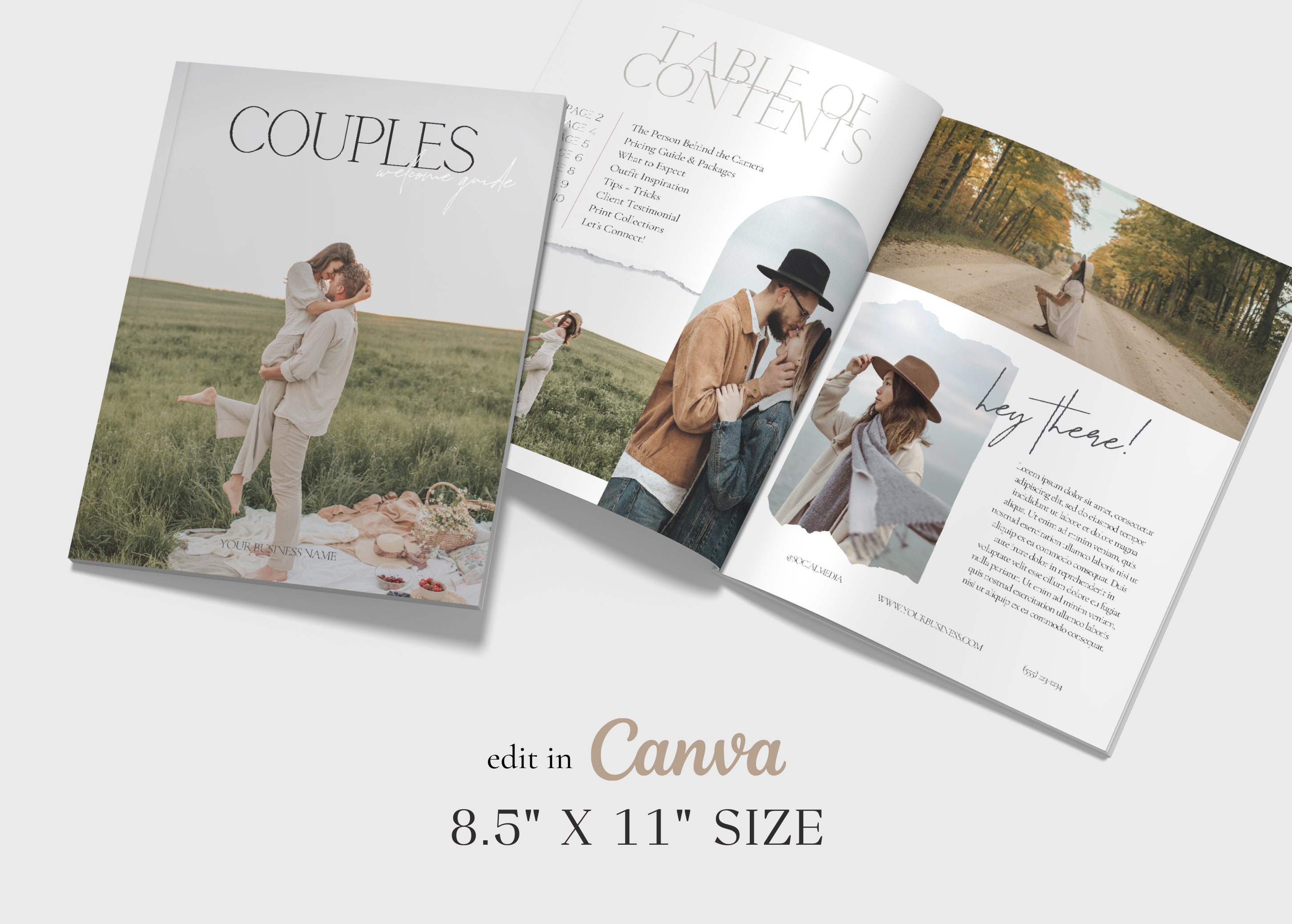 Maeve — Canva Photography Pricing Magazine, Photography Welcome Guide ...
