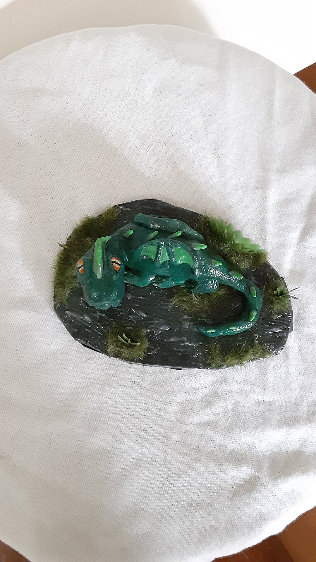 Original Baby Basilisk Dragon Sculpture (glows Under Blacklight) - Etsy