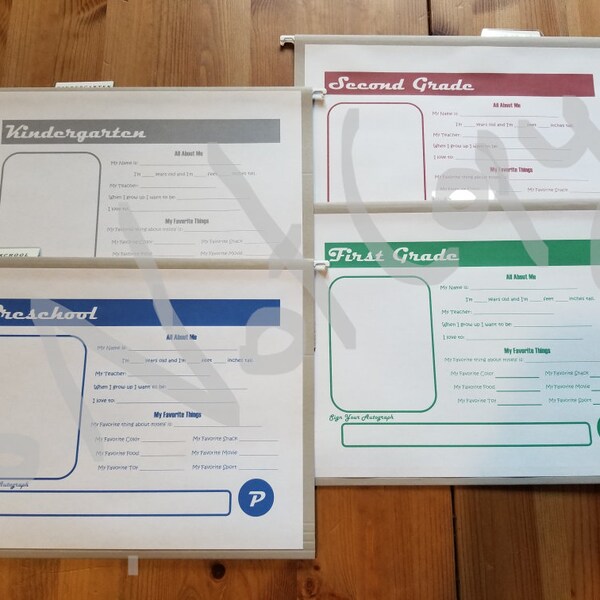 School Memory Box - Etsy