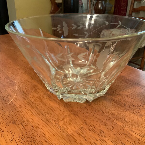 Princess House Salad Bowl - Etsy