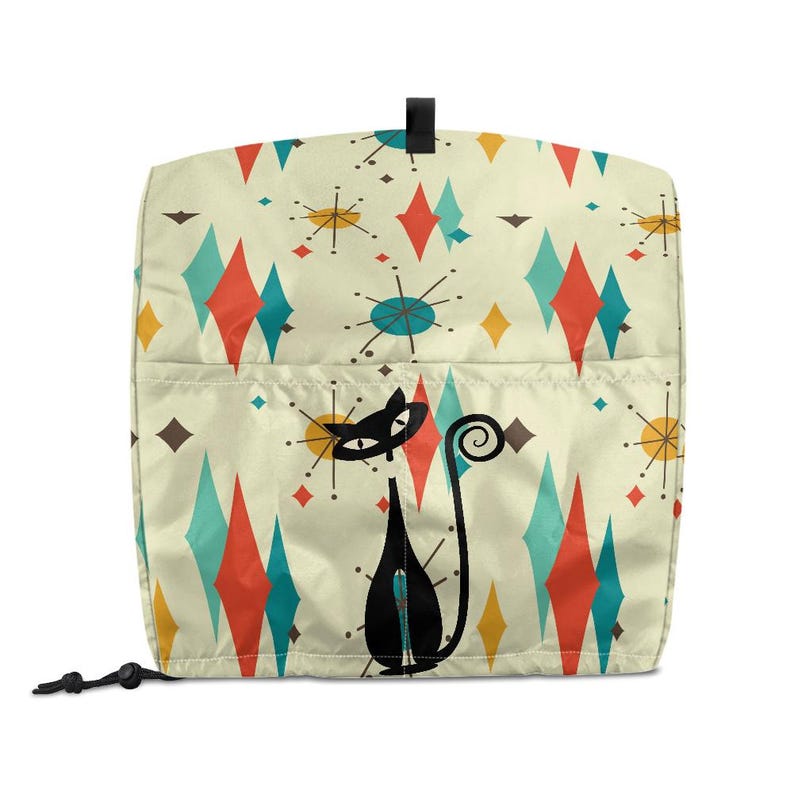 Atomic Cat Mixer Cover: Retro MCM Kitchen Appliance Hood - Etsy