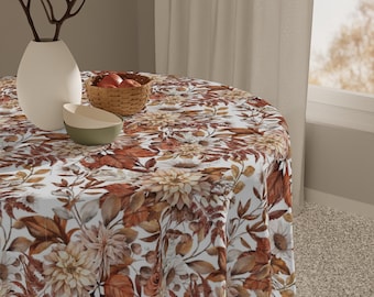 Autumn Leaves Tablecloth - Etsy