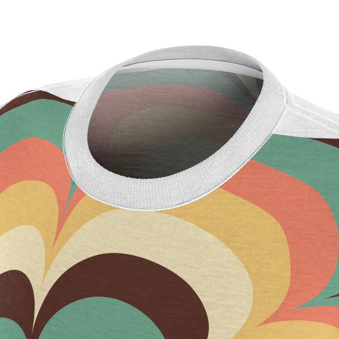 Groovy Retro Flower Power Shirt 60s 70s Inspired Design Womens Fashion ...