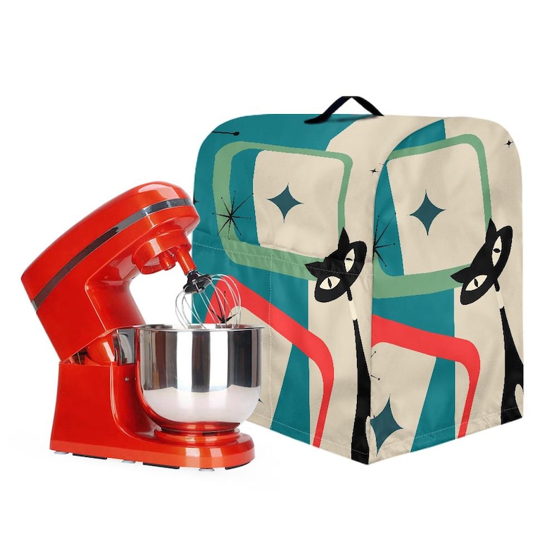 Atomic Cat Retro Mixer Cover: Kitchen Appliance Hood - Etsy