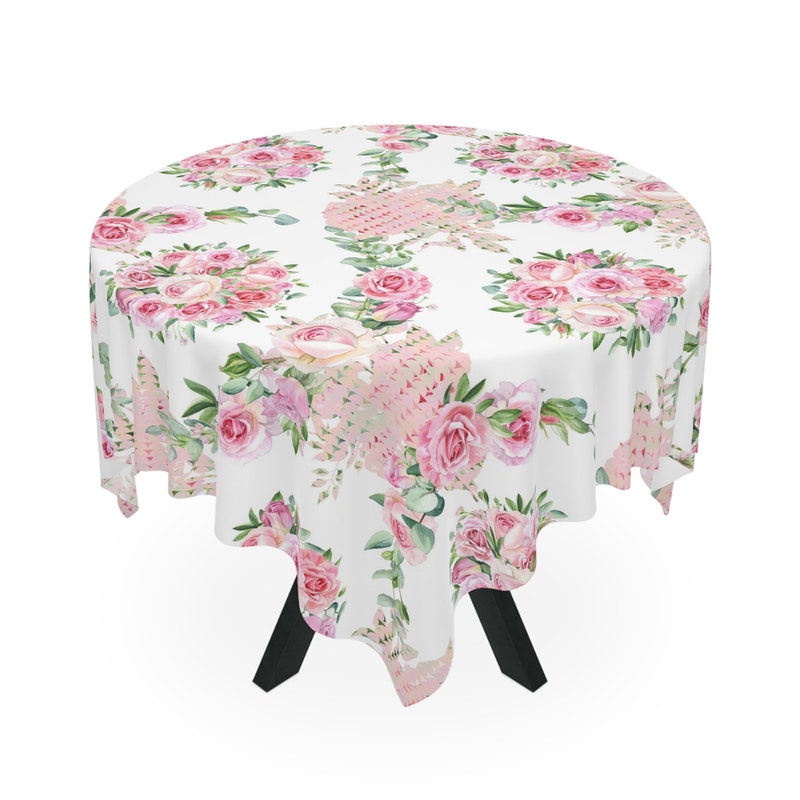 Pink Tablecloth - Etsy
