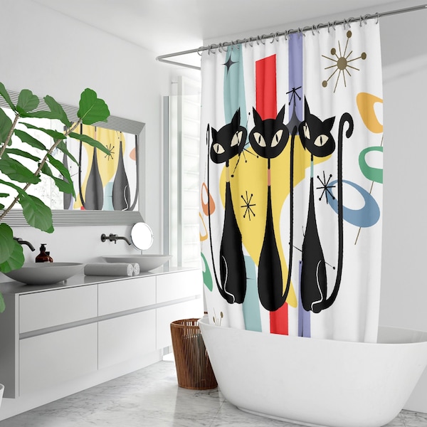 Cat Curtain - Etsy