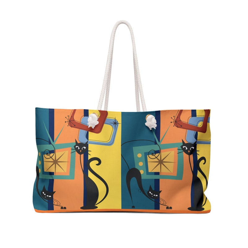 Atomic Cat Weekender Bag - Etsy
