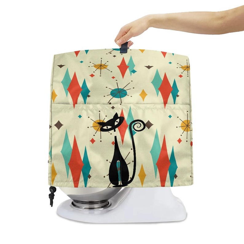 Atomic Cat Mixer Cover: Retro MCM Kitchen Appliance Hood - Etsy