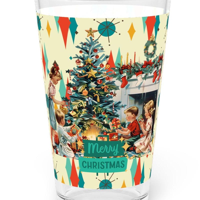 Christmas Glassware - Etsy