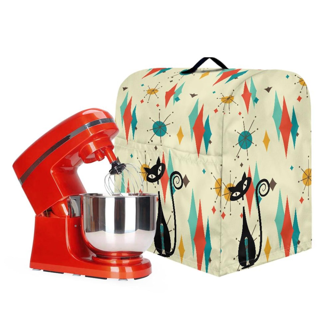 Atomic Cat Mixer Cover: Retro MCM Kitchen Appliance Hood - Etsy