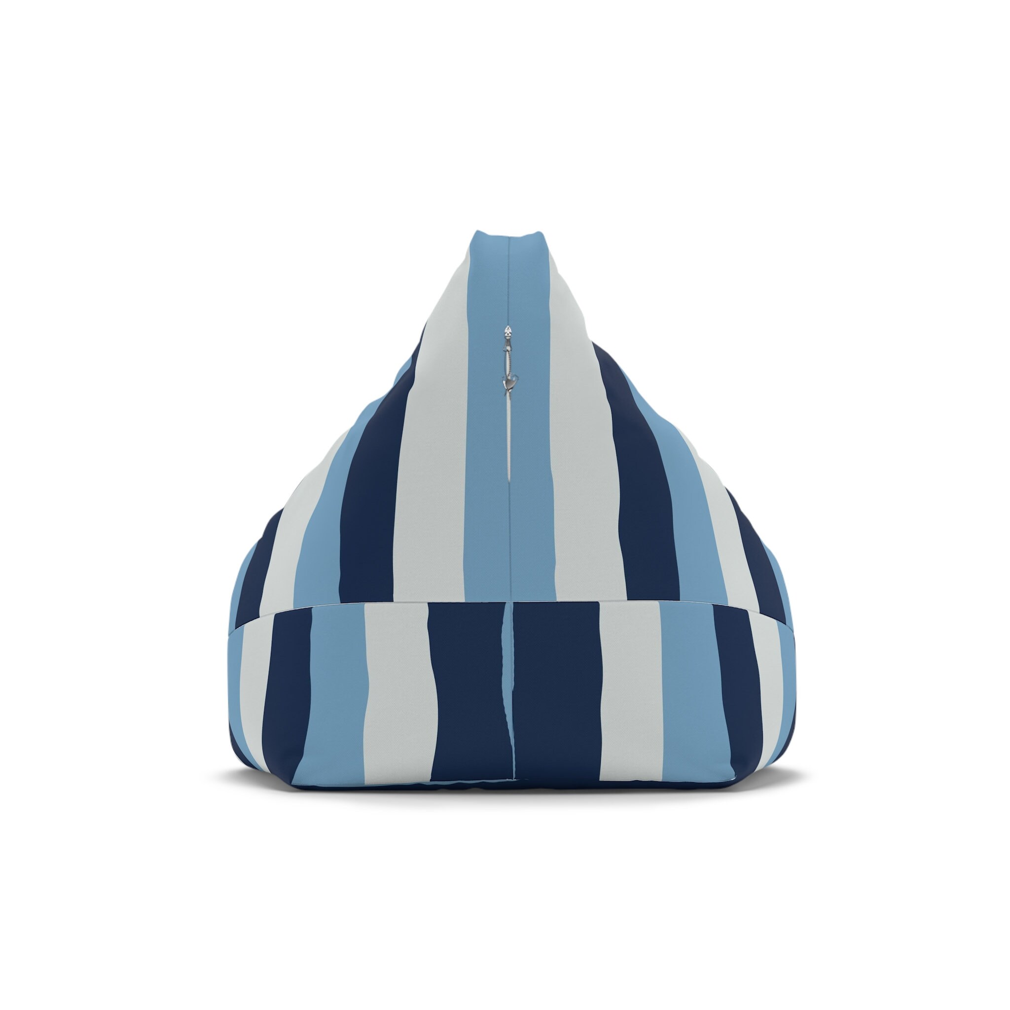 Blue Stripe Retro Inspired Bean Bag Chair COVER, Retro Home Decor - Etsy