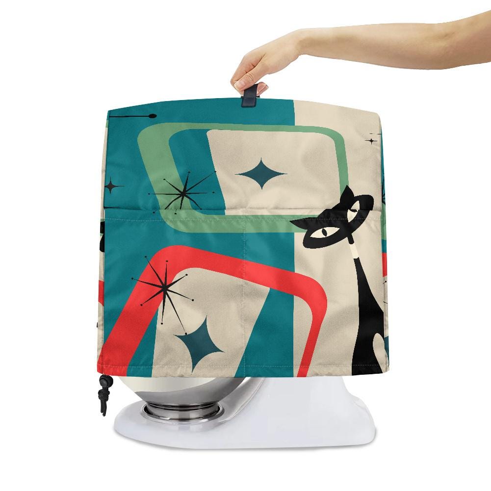 Atomic Cat Retro Mixer Cover: Kitchen Appliance Hood - Etsy