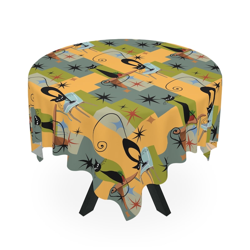 Retro Tablecloths - Etsy