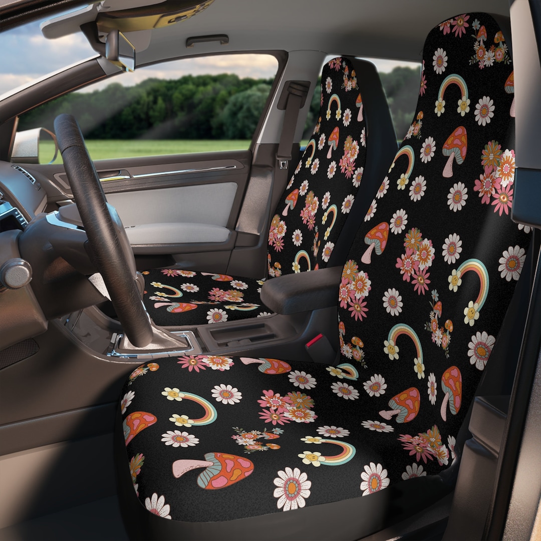 Retro Groovy Car Seat Covers, Vehicle Car Accessories - Etsy