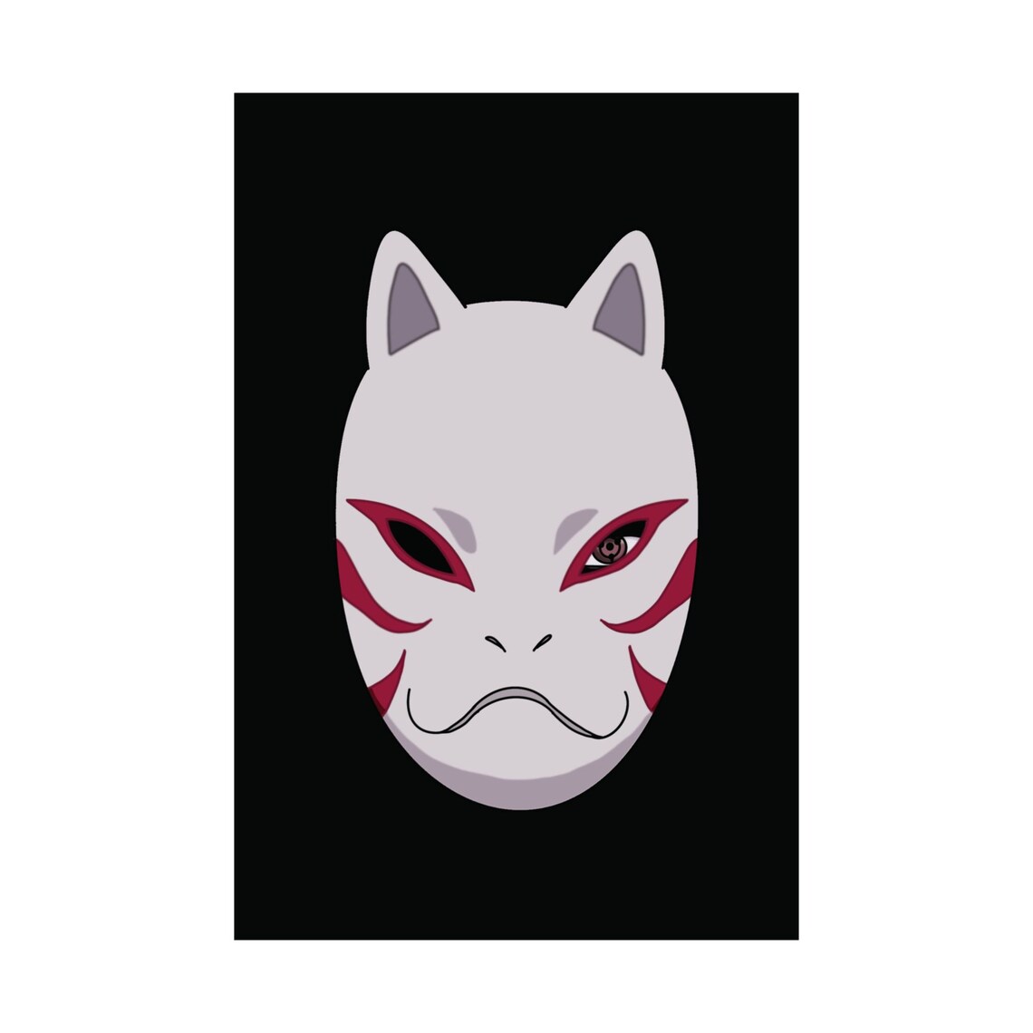 Masks of Team 7 Kakashi Anbu Mask - Etsy