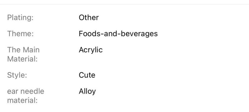 Mini Brand Style Food Cinnamon Toast Crunch Earrings Hook Style Dangle ...