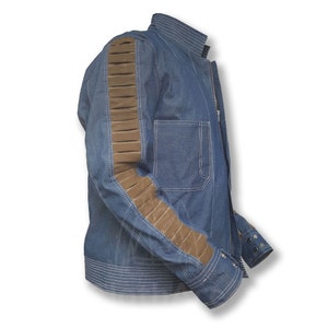 Rogue One Story Jyn Erso Jacket in Blue Denim Cosplay Handmade - Etsy