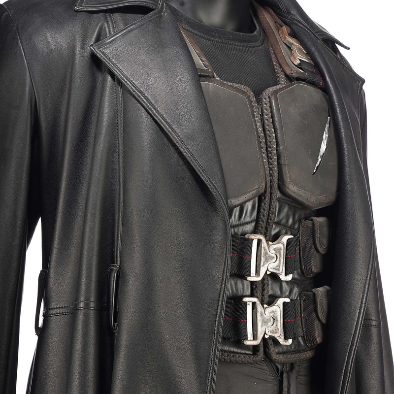 Leather Black Tactical Suit - Etsy