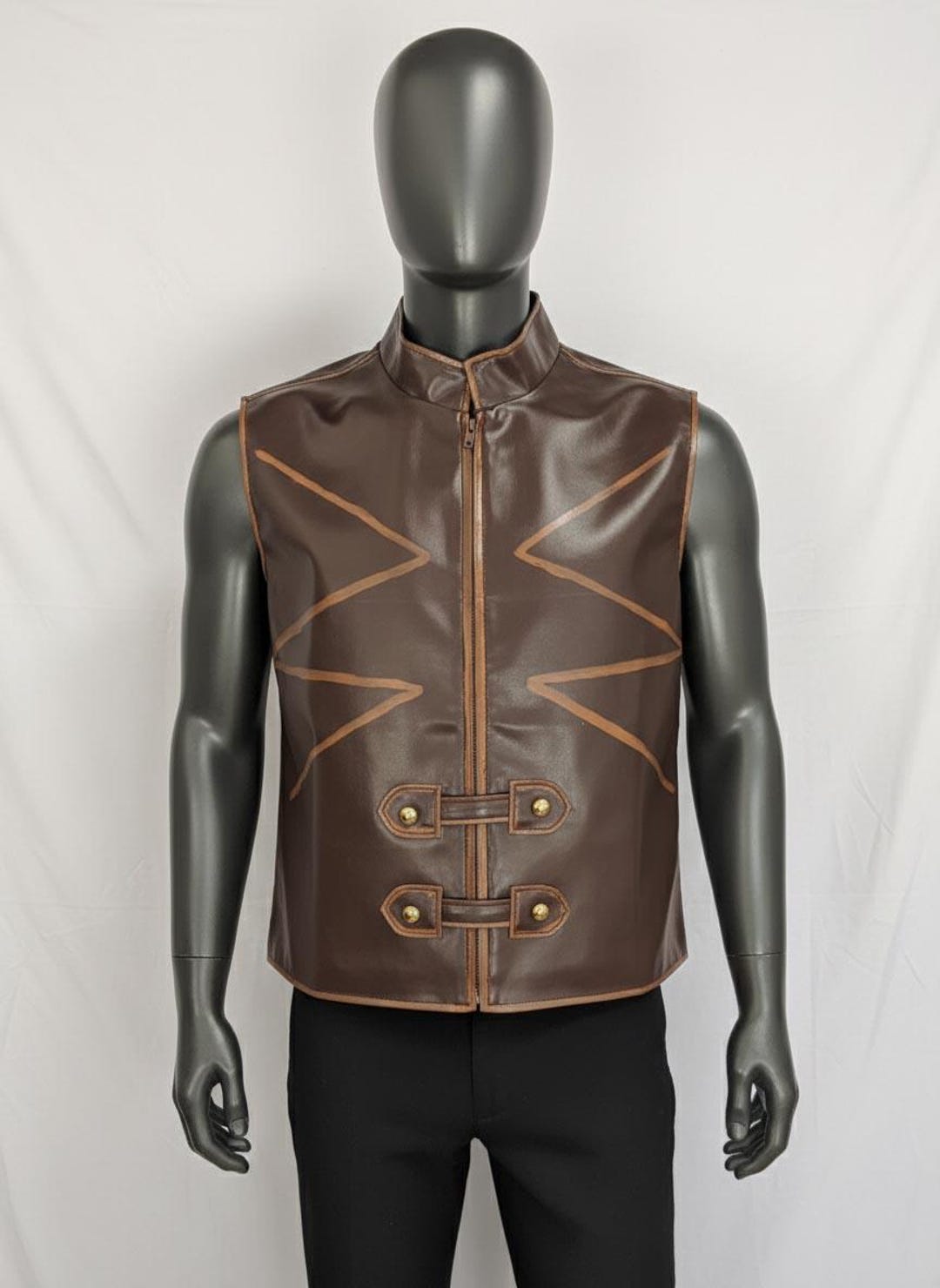 Star Wars Vest | Cad Bane Inspired Costume | Cosplay | Faux Leather ...