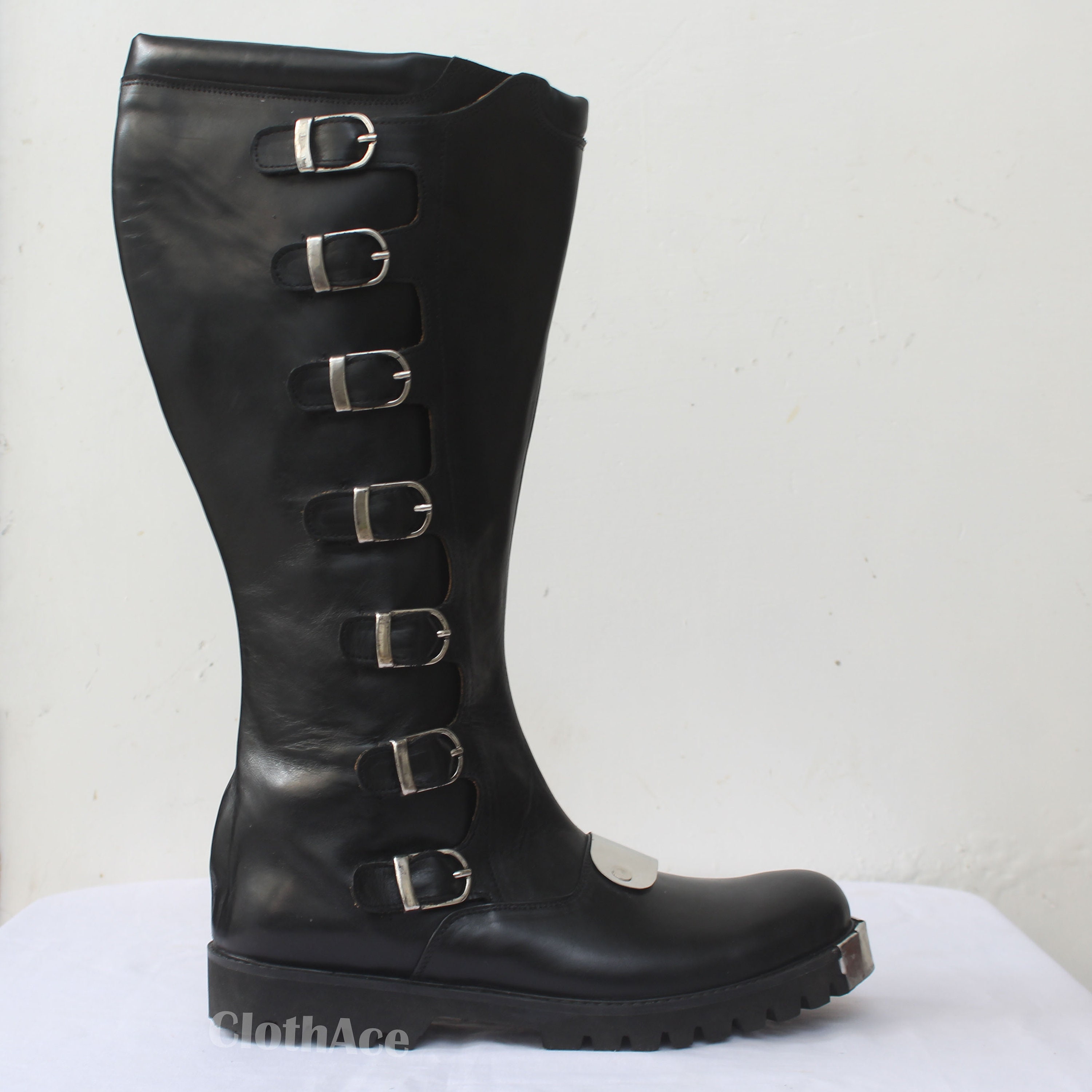 Real Leather Battlestar Galactica Long Boots - Etsy