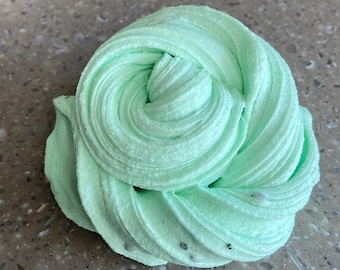 Mint Chocolate Chip Ice Cream Slime Green Clay Icee - Etsy