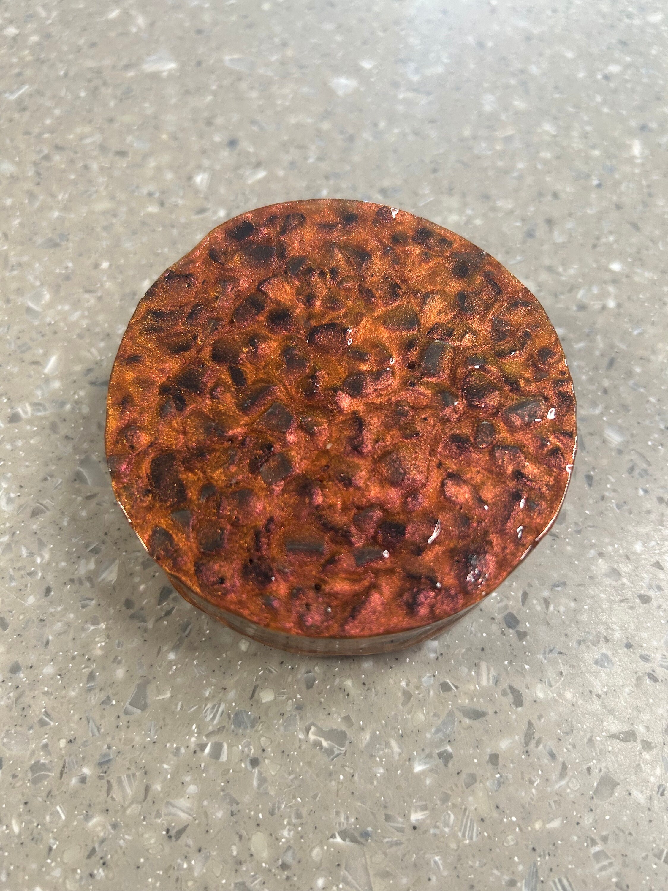 Lava Rock - Metallic Lava Rock Slime - Etsy