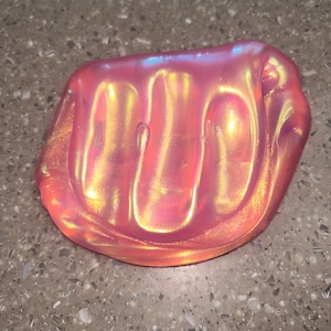 Rose Gold - Pink and Gold Color Shifting Scented Slime - Etsy