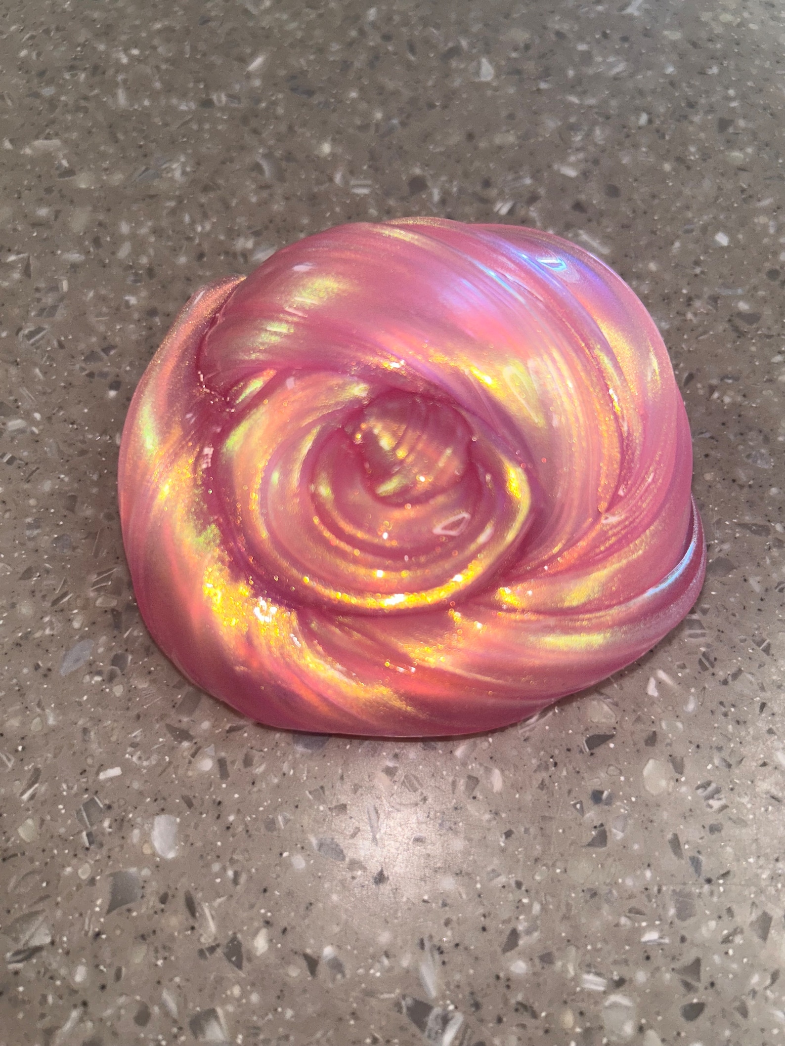 Rose Gold Pink and Gold Color Shifting Scented Slime - Etsy