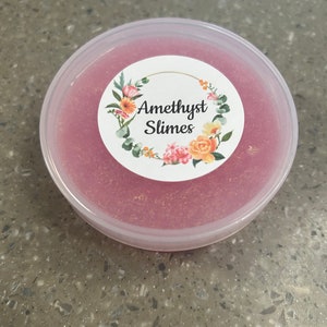 Rose Gold - Pink and Gold Color Shifting Scented Slime - Etsy