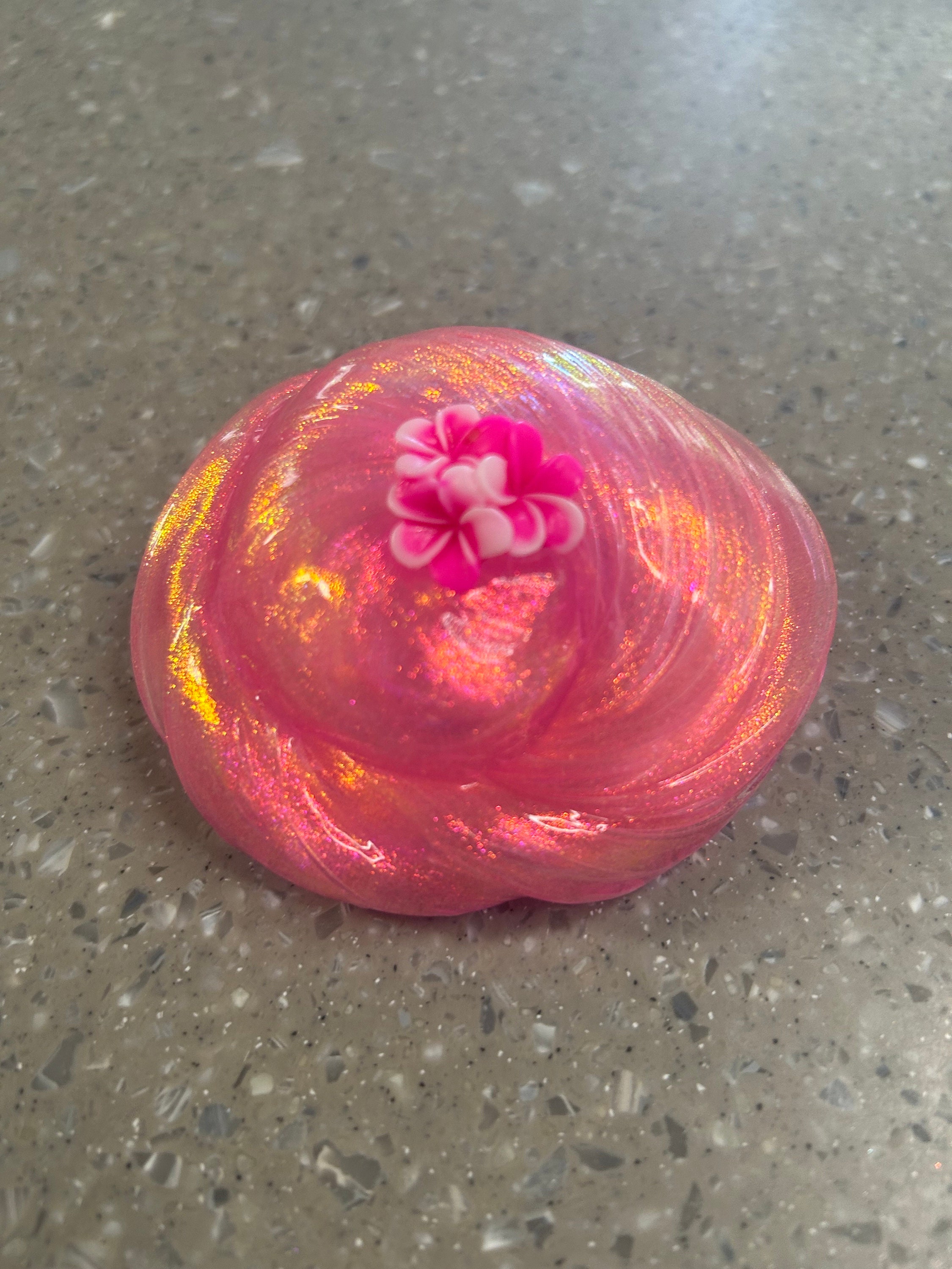 Hawaiian Flower Pink Color Shifting Clear Slime - Etsy