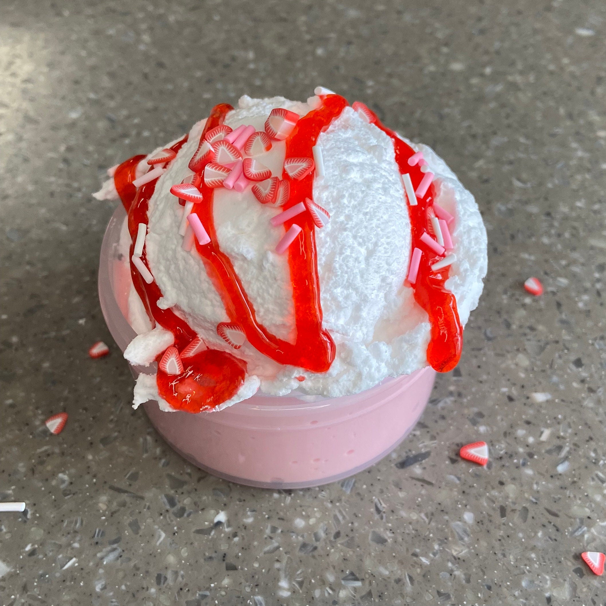 Strawberry Milkshake - Scented DIY Clay Slime - Etsy