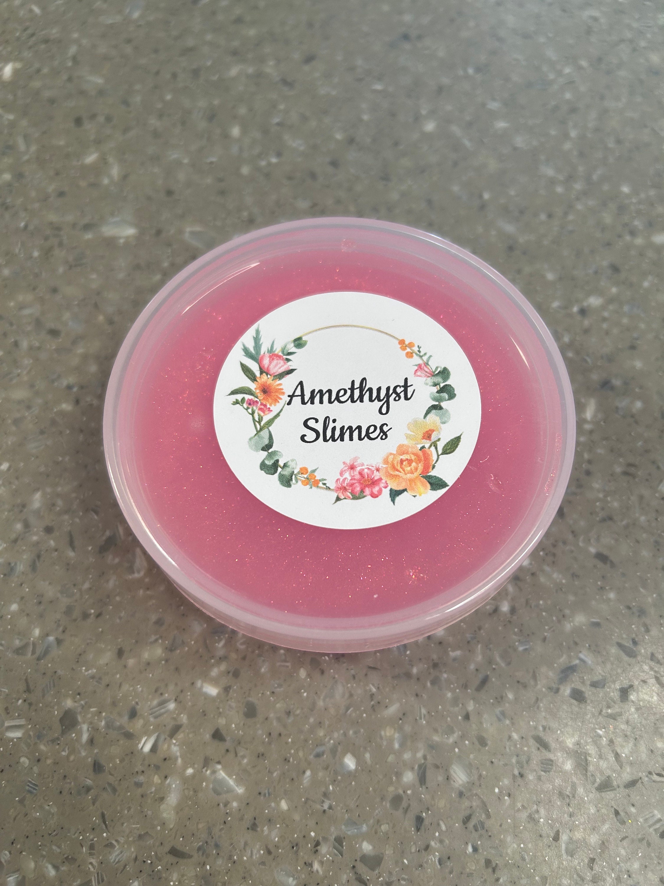 Hawaiian Flower Pink Color Shifting Clear Slime - Etsy