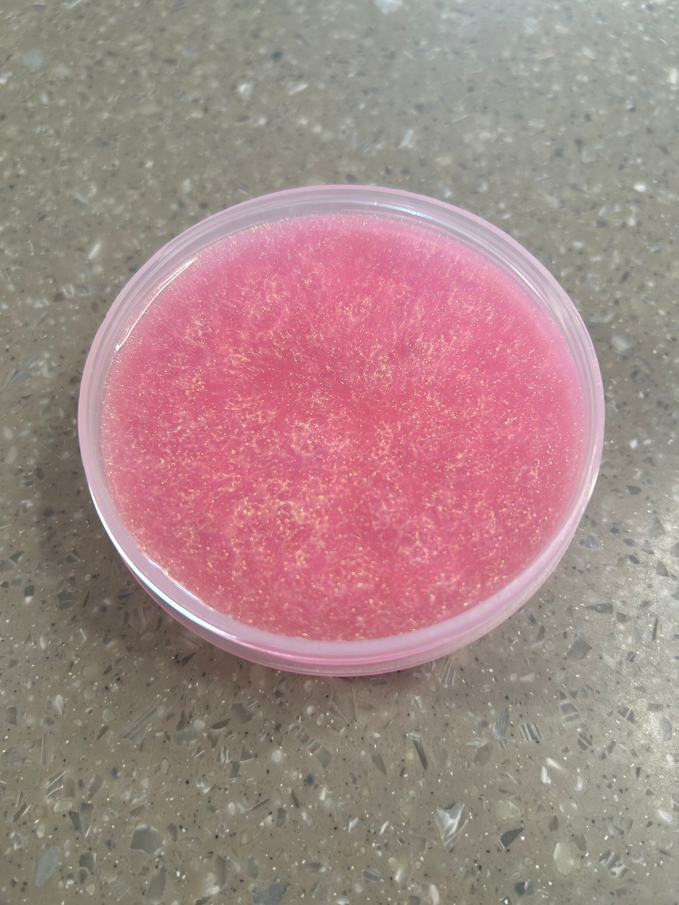 Rose Gold - Pink and Gold Color Shifting Scented Slime - Etsy